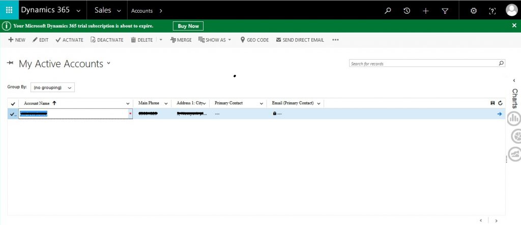 New Inline Editing of Grids for Microsoft Dynamics 365