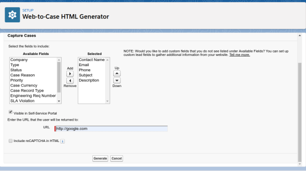 How to Create Web to Case Integration in Salesforce