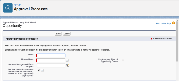 Salesforce Approval Process