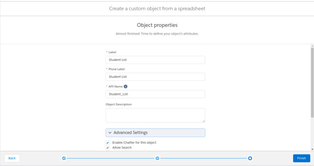 Salesforce Lightning Object Creator